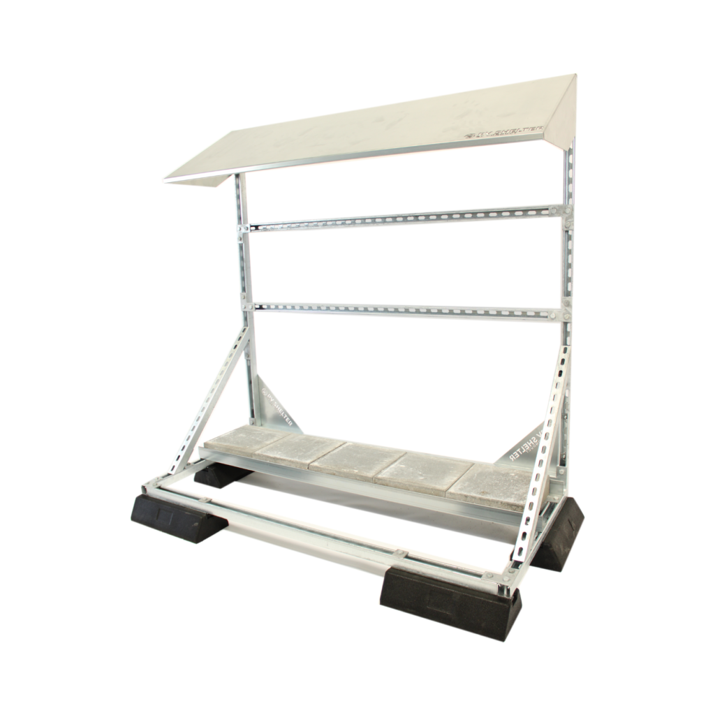 PVshelter Wall-Floor inverter frame - PGM